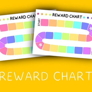 Printable Rainbow Reward Chart - for School, Preschool & Home - Etsy