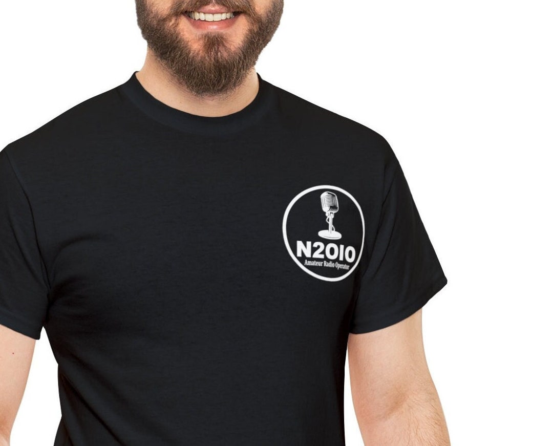 Personalized Ham Radio Amateur Radio Callsign Shirt T-shirt Call Sign ...