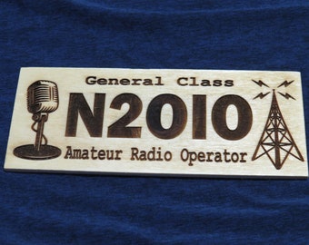 Ham Radio Call Sign - Etsy