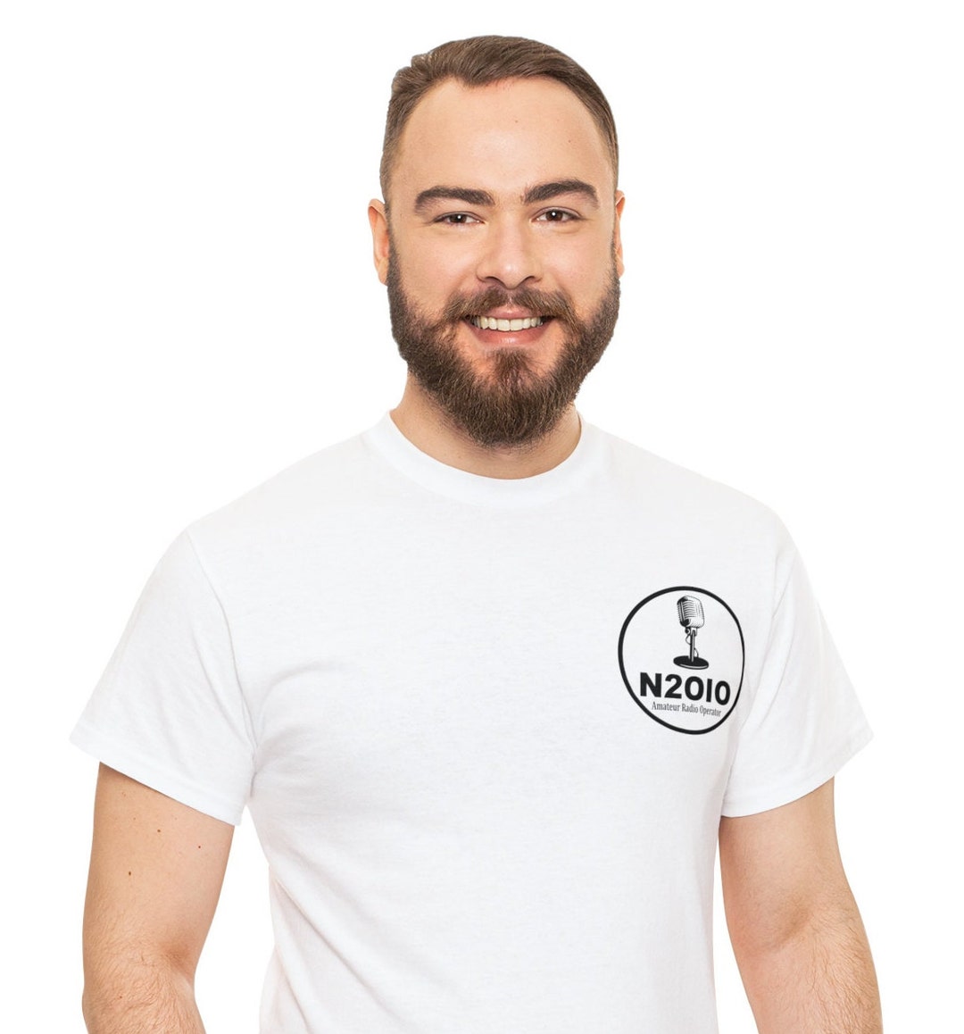 Personalized Ham Radio Amateur Radio Callsign Shirt T-shirt Call Sign ...