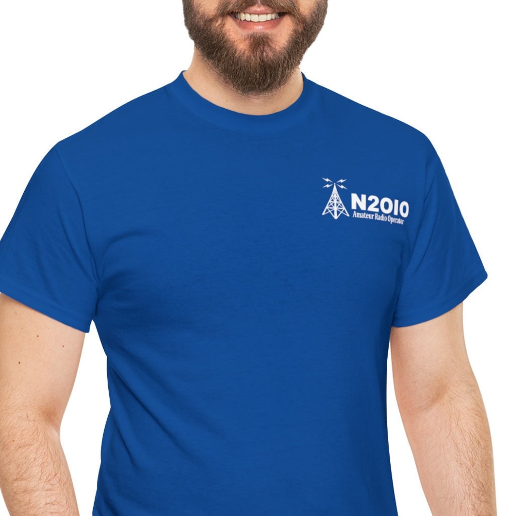 Personalized Ham Radio Amateur Radio Callsign Shirt T-shirt Call Sign ...