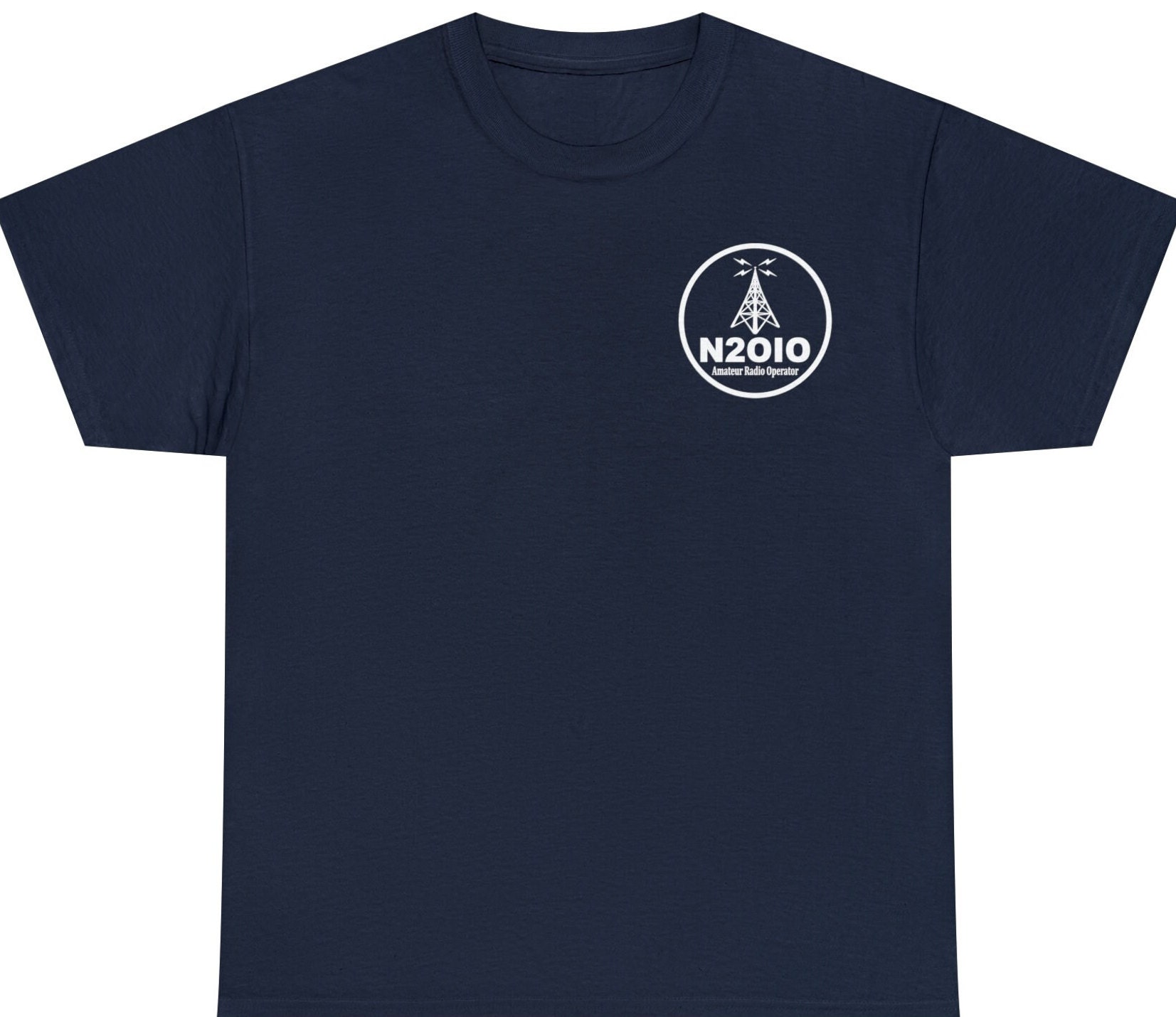 Personalized Ham Radio Amateur Radio Callsign Shirt T-shirt Call Sign ...