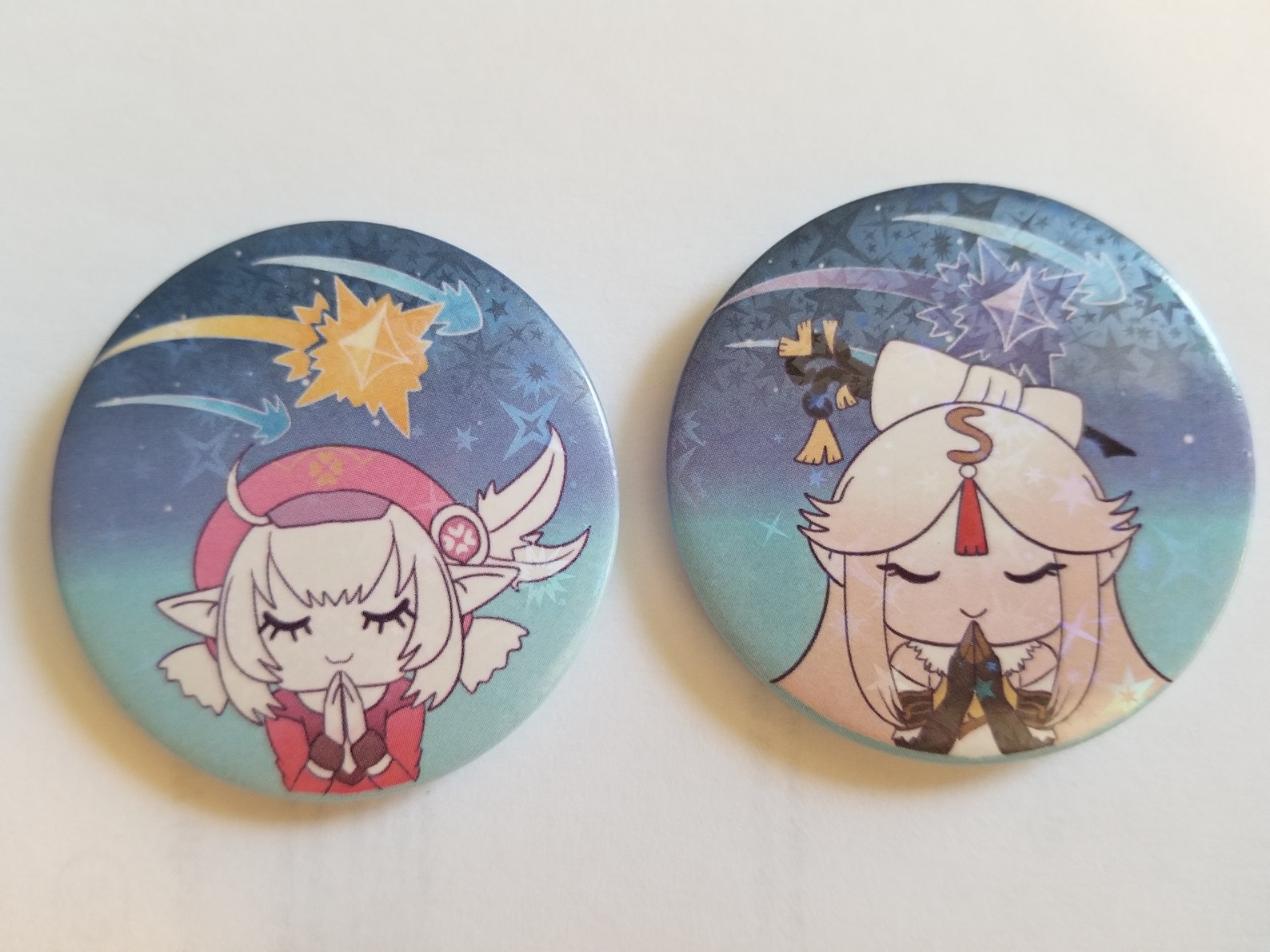 Genshin Impact Holographic Pins - Etsy