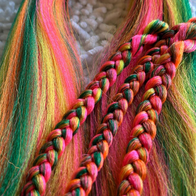 Braided Rainbow - Etsy