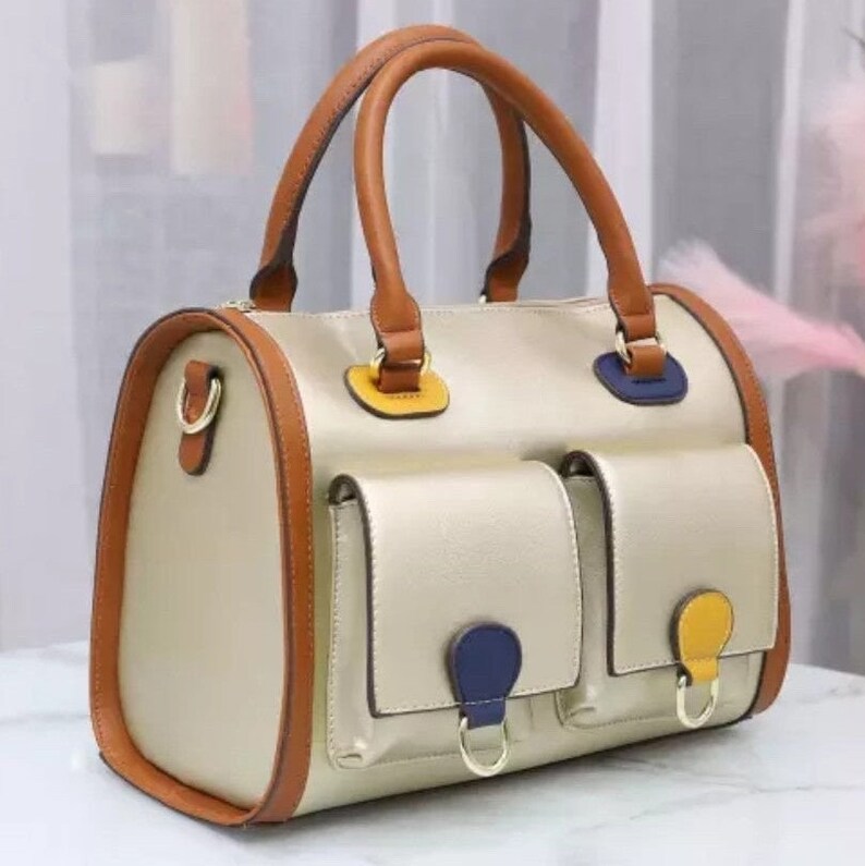 Women Top Handle Handbag Top Handle Purse Shoulder Bag Large Purse ...