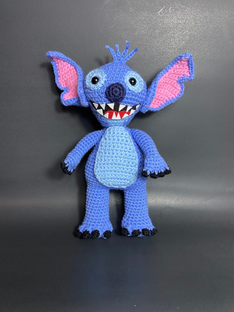 Blue Alien Crochet PDF Pattern - Etsy