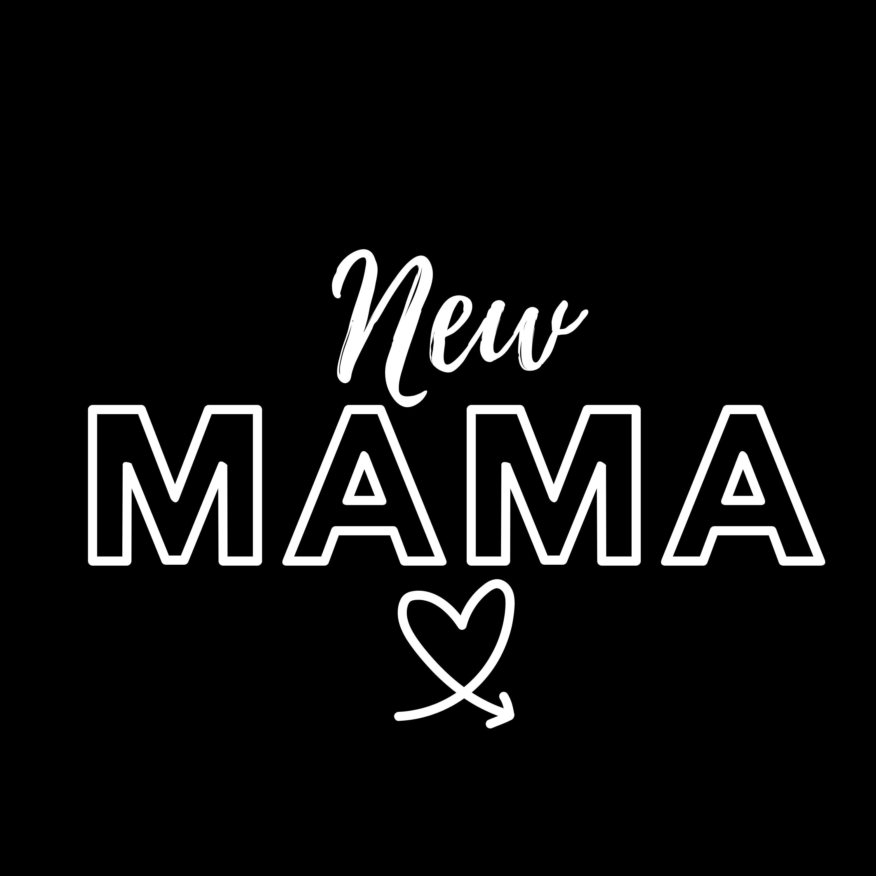 New Mama Svg, Instant Download, Mama SVG PNG, Mom Shirt SVG, Mother's ...