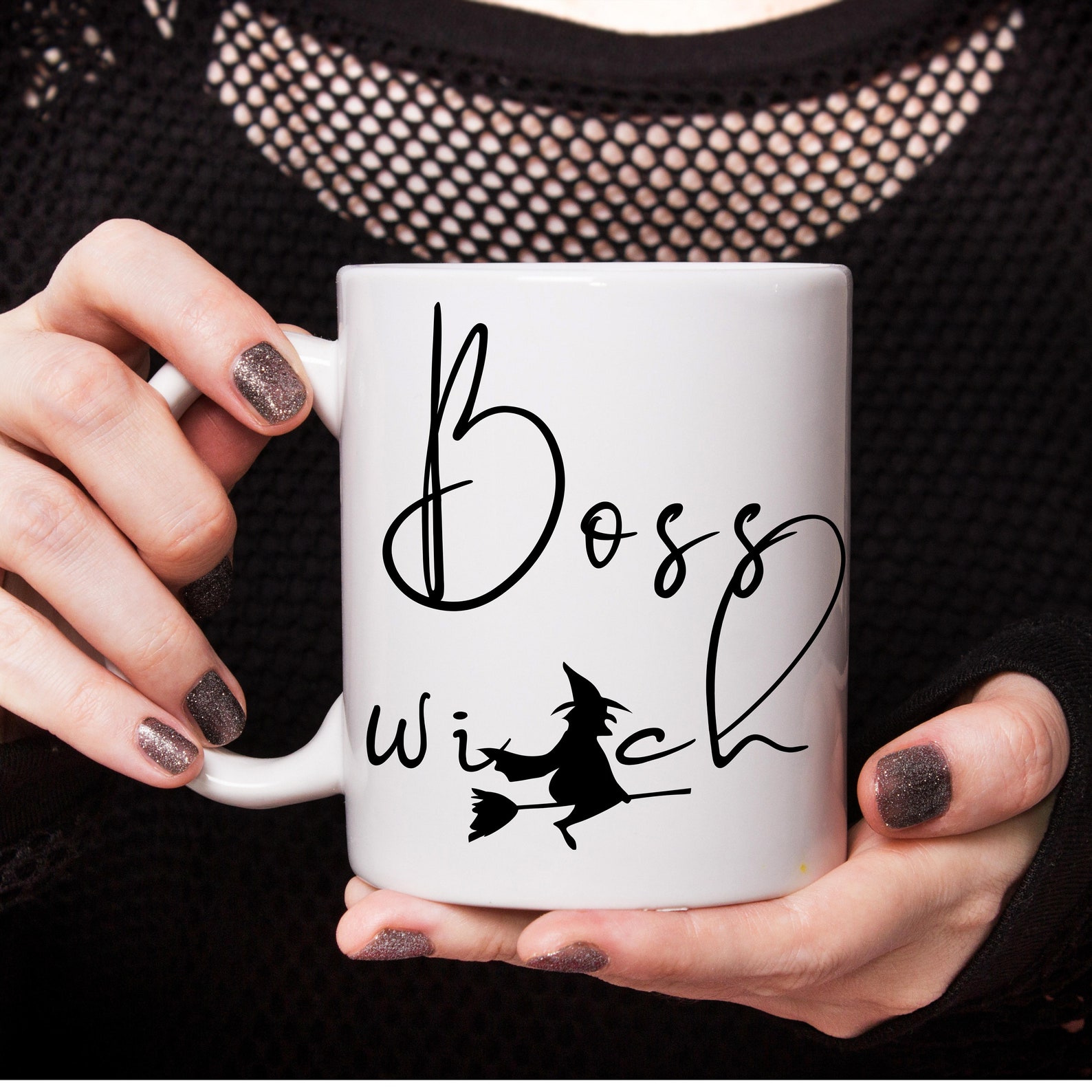 Boss Witch Svg, Instant Download, Halloween Witch Boss Svg, Mom ...
