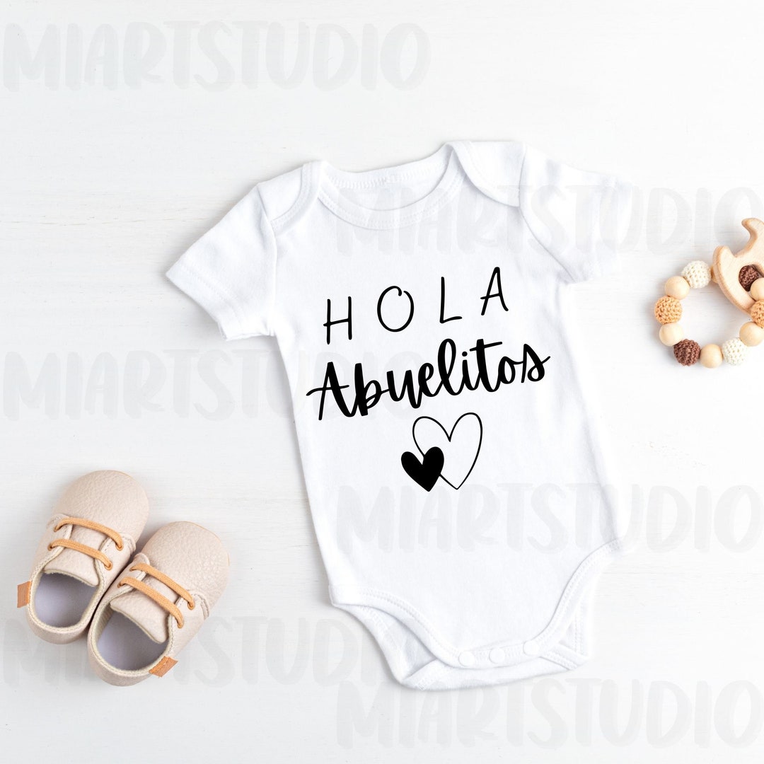 Abuelos Svg Png, Pregnancy Announcement SVG, First Grandbaby Svg, Baby ...