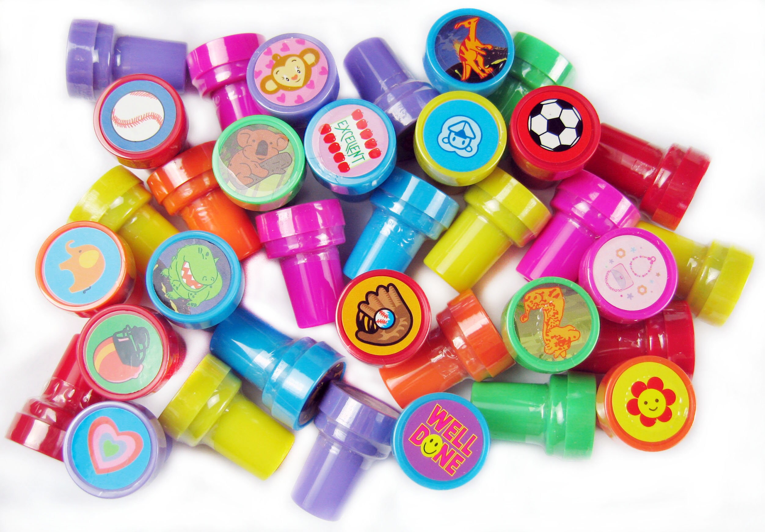 Assorted Birthday Stampers for Party Favors Party Treats, 50pcs Set - Etsy