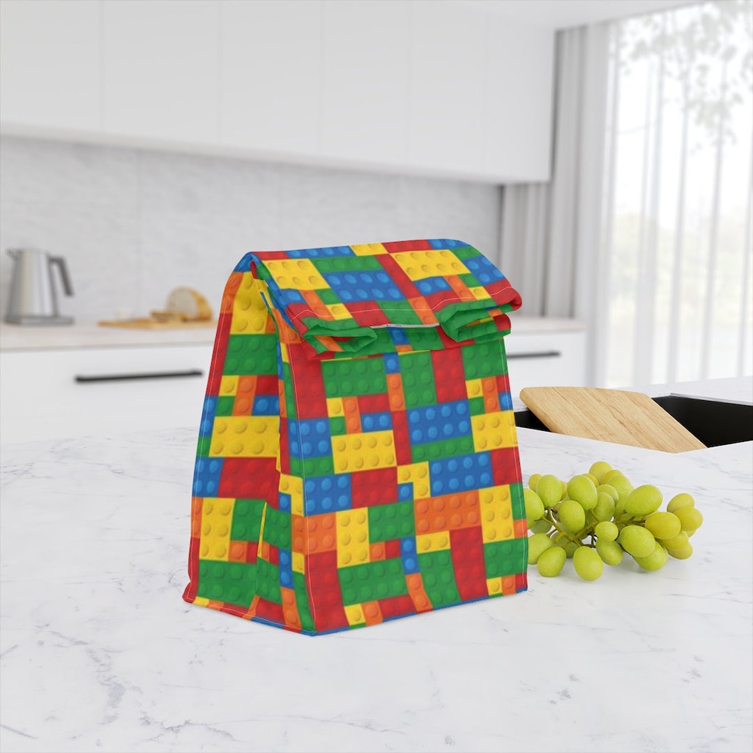 Building Brick Lunch Bag - Etsy