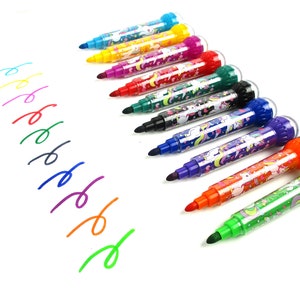 Unicorn Stamp Marker Set, Set of 10 - Etsy