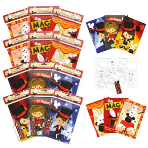 Magic Party Coloring Books With Crayons Party Favors - Etsy