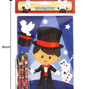 Magic Party Coloring Books With Crayons Party Favors - Etsy