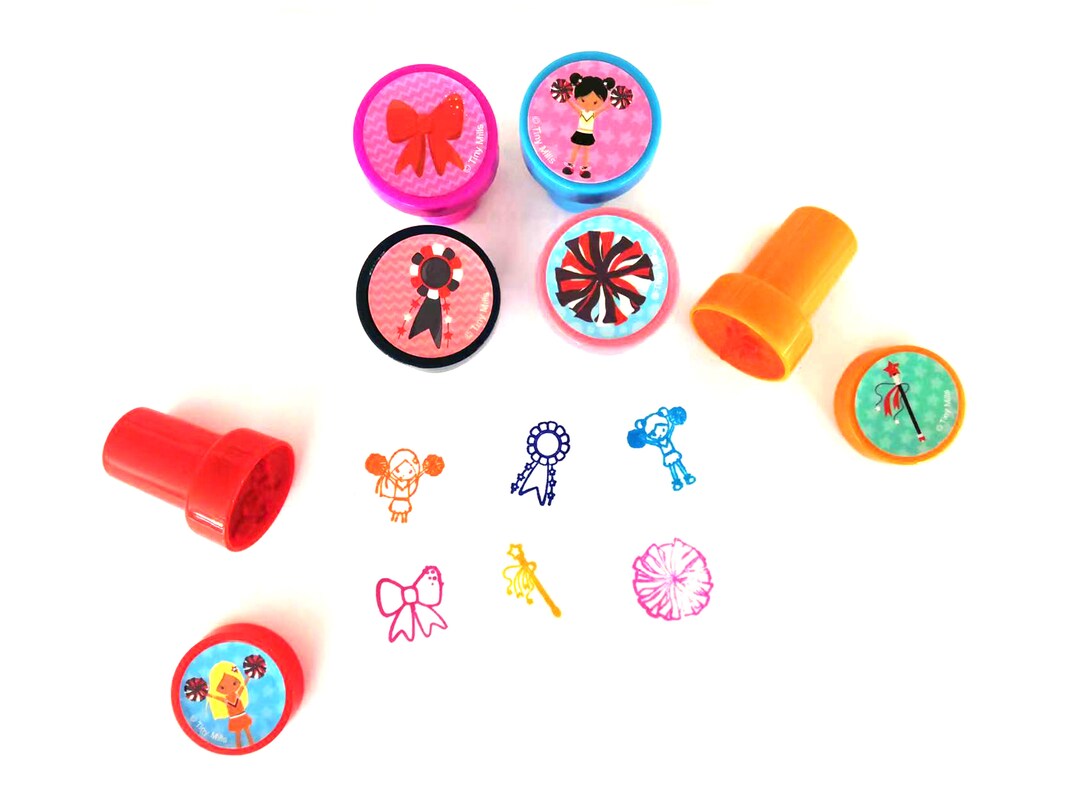 Cheerleading Self-inking Stampers - Gift, Scrapbooking, Embellishment ...