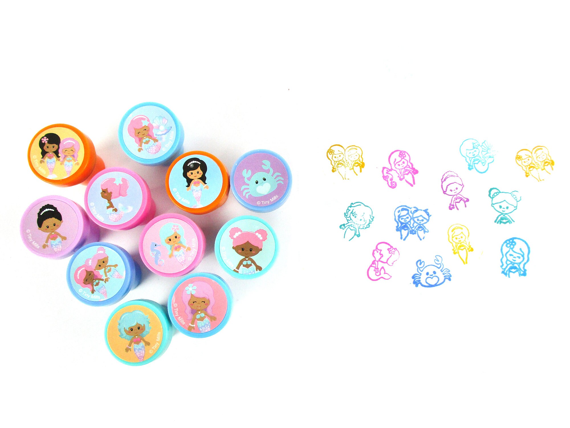 36pcs Rainbow Mermaid Easter Eggs With Stampers - Etsy