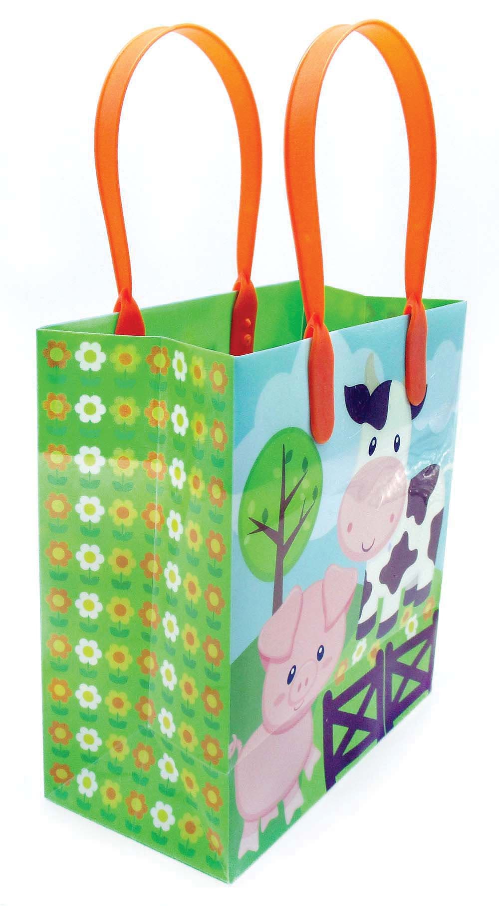 Barnyard Farm Animal Themed Party Favor Treat Bags | Etsy