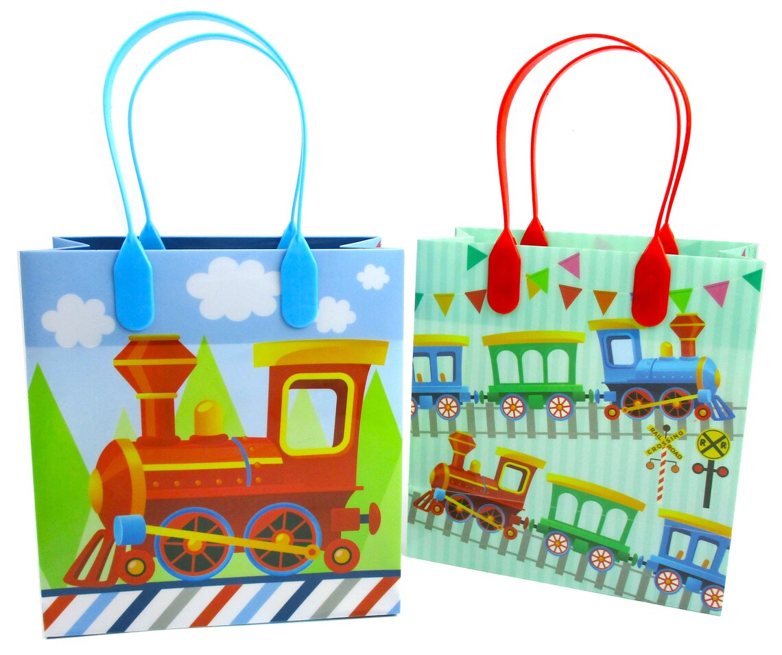 Train Themed Party Favor Treat Bags - Etsy