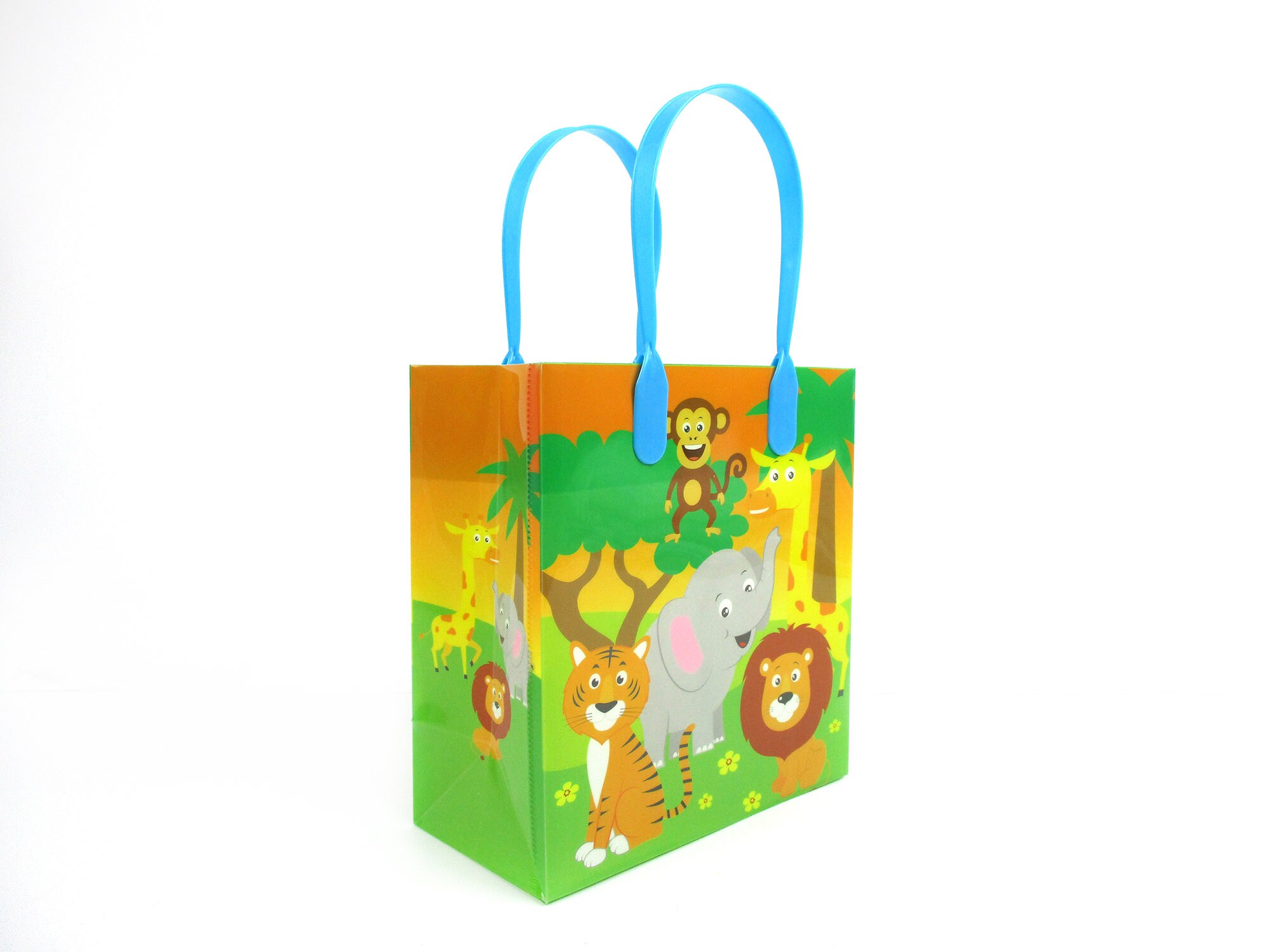Safari Themed African Wild Animals Themed Party Favor Treat Bags - Etsy