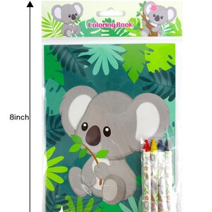 Koala Coloring Books With Crayons Party Favors - Etsy