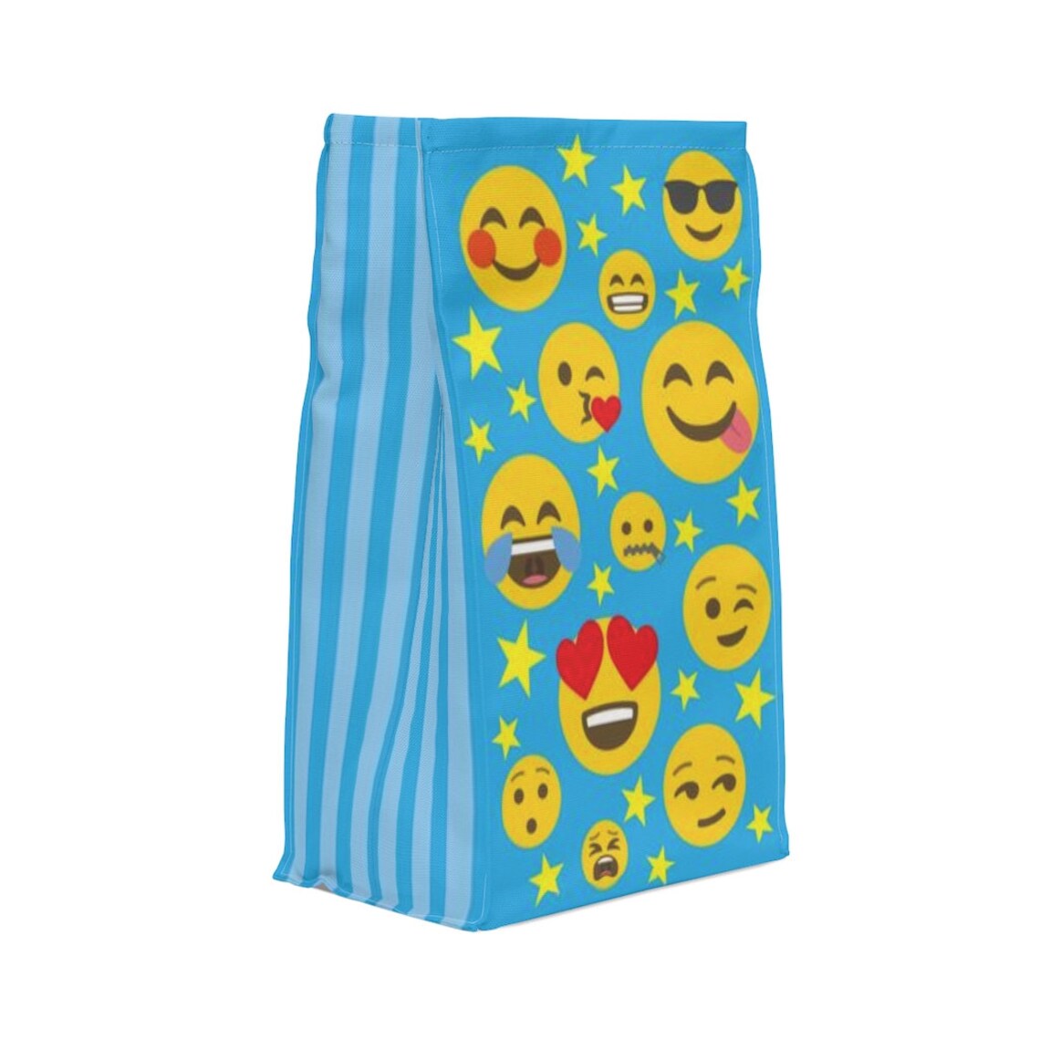 Tween Emoji and Emoticon Lunch Bag - Etsy