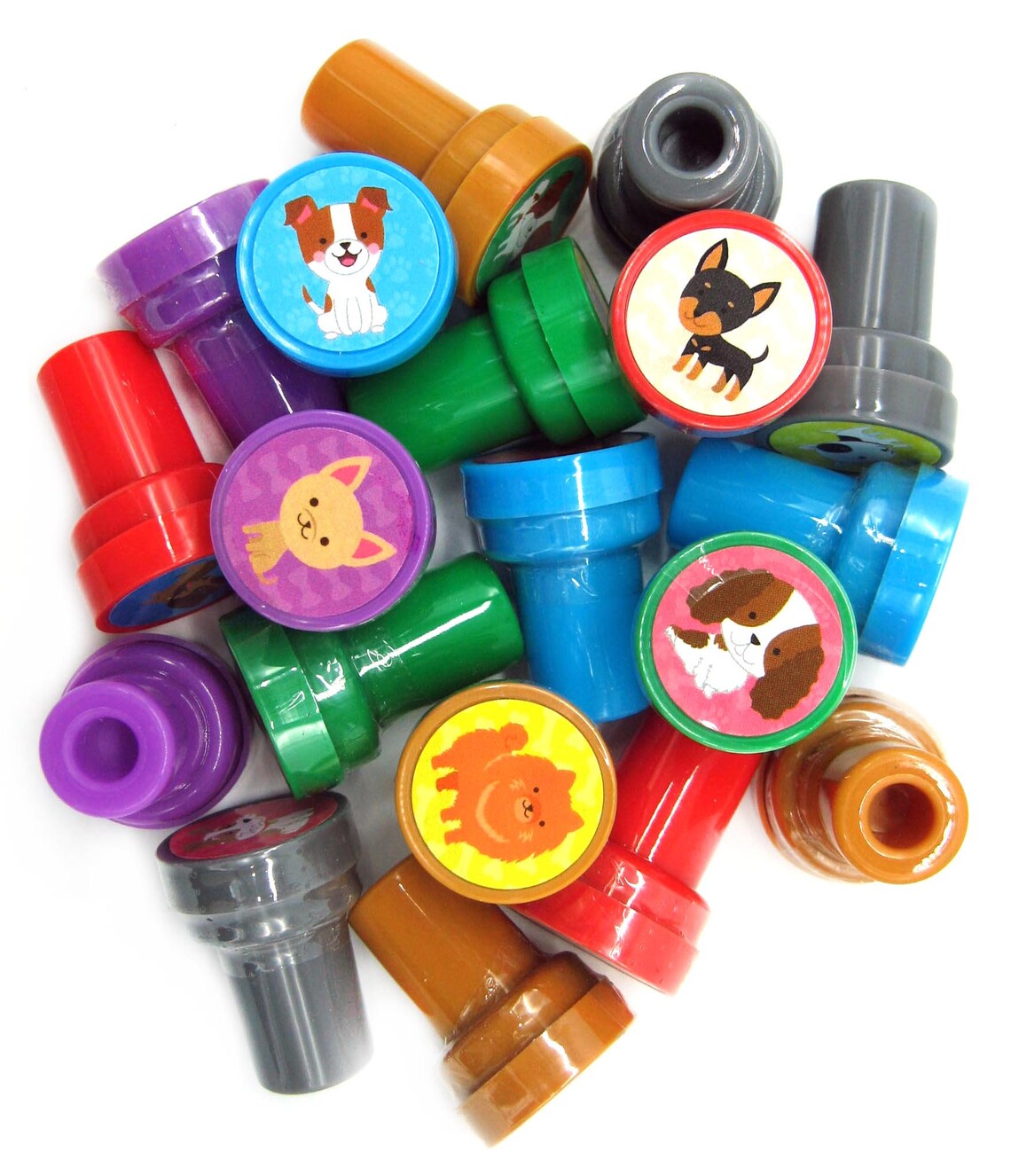 Dog and Puppy Self-inking Stampers Gift Scrapbooking - Etsy