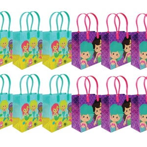 Mermaid Party Favor Treat Bags - Etsy