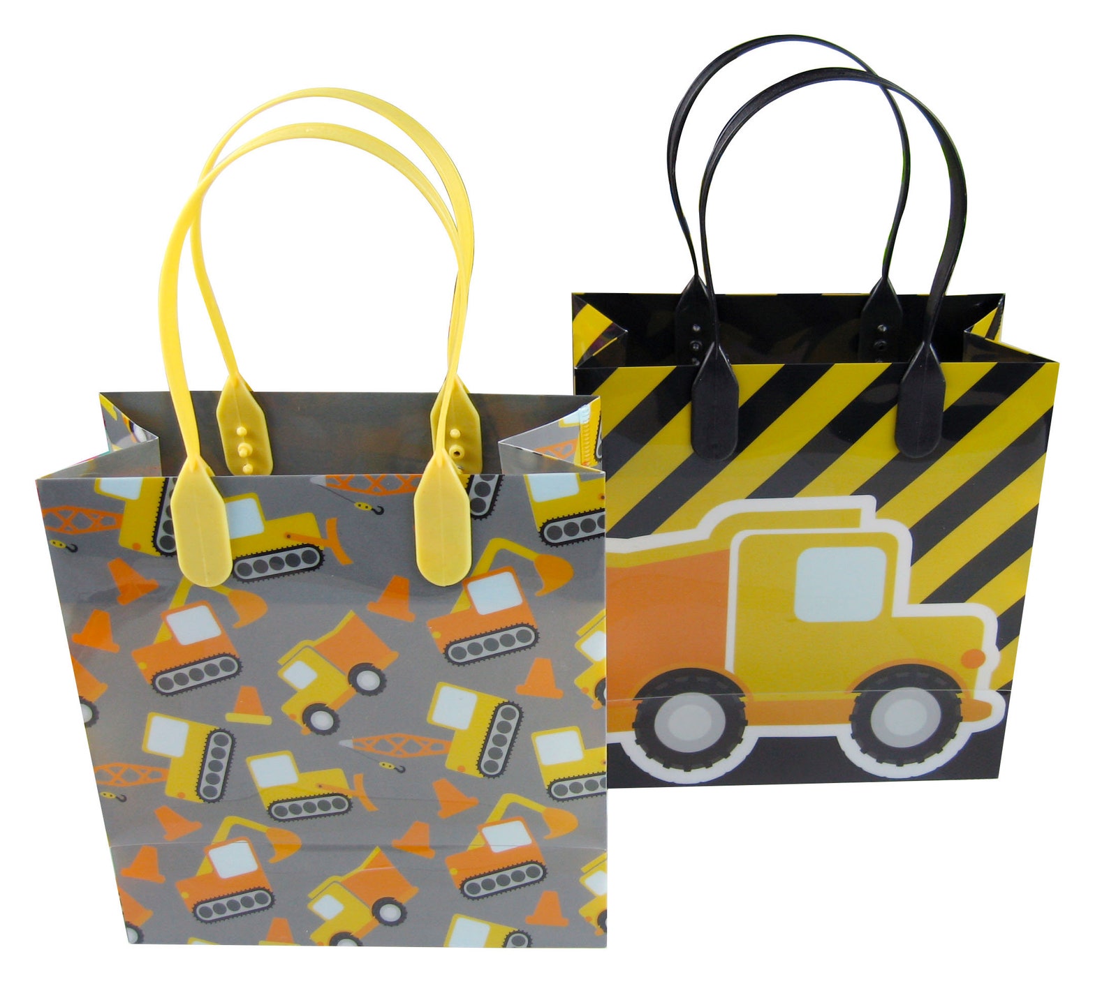 Construction Vehicles Party Favor Treat Bags - Etsy