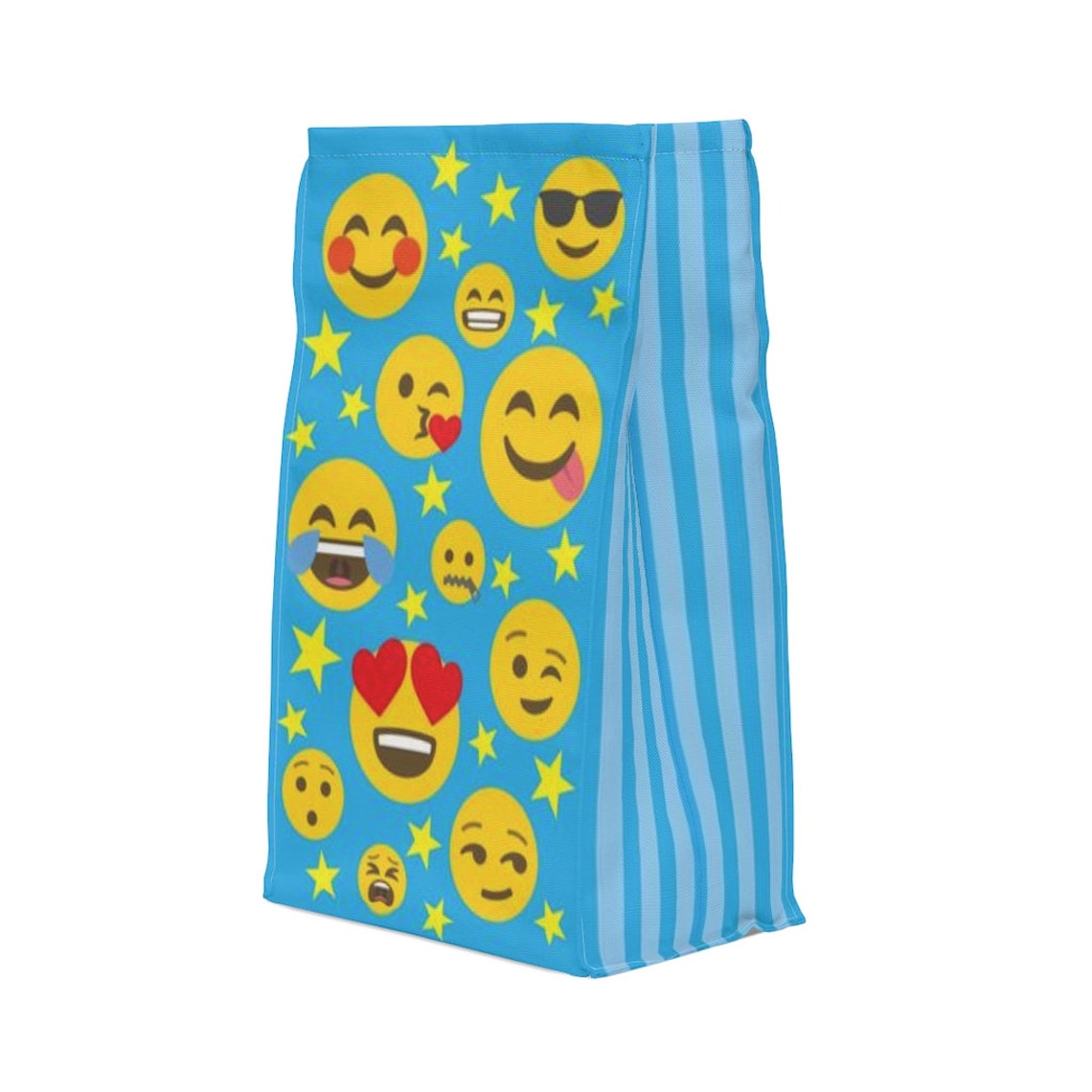 Tween Emoji and Emoticon Lunch Bag - Etsy