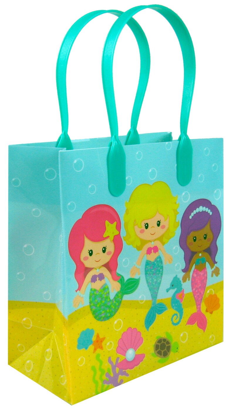 Mermaid Party Favor Treat Bags - Etsy