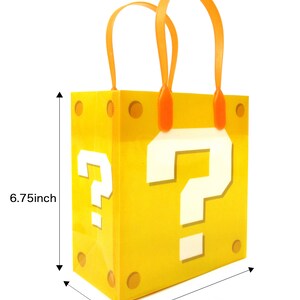 Video Game Coin Box and Brick Wall Party Favor Bag Treat Bags - Etsy