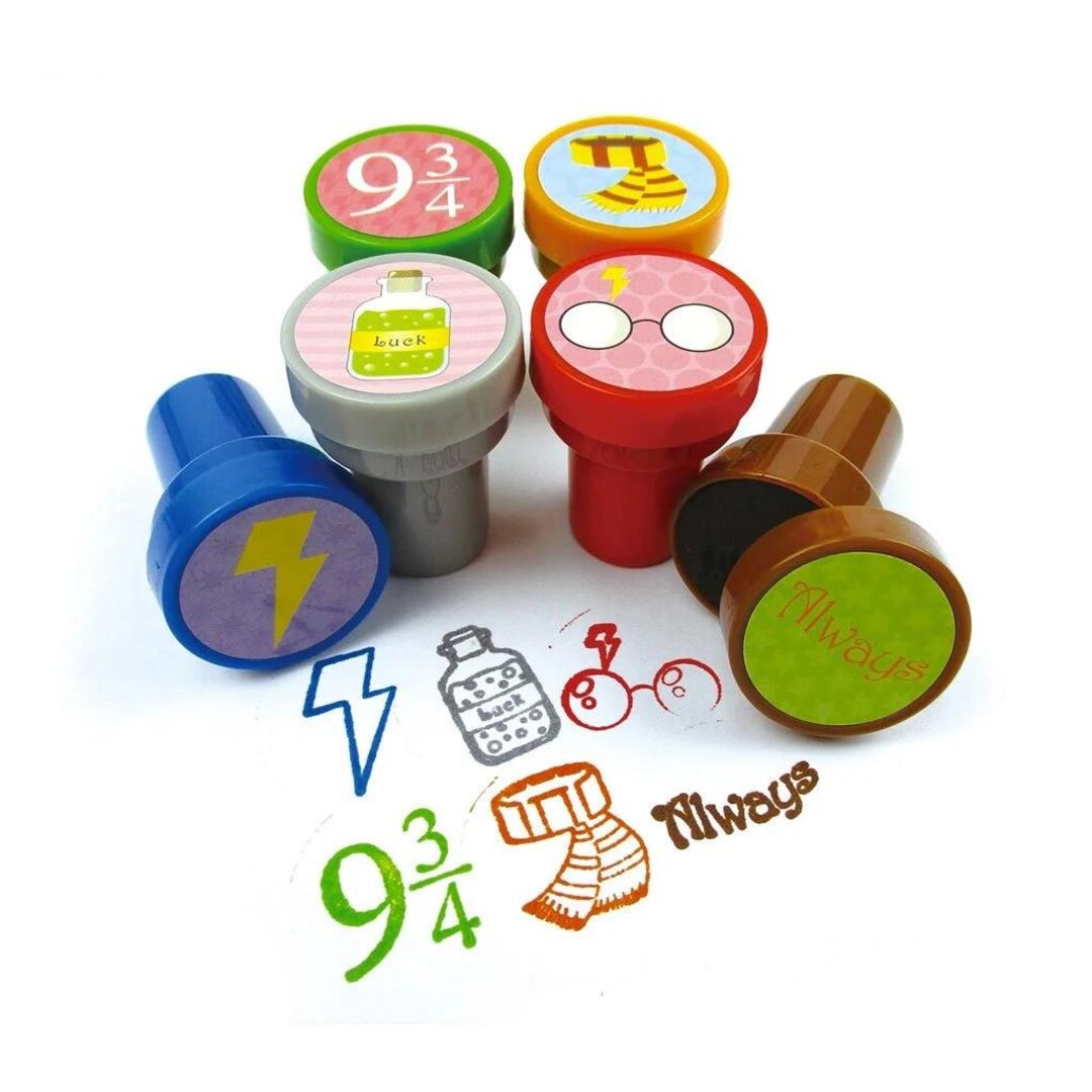 Wizard and Magic Castle Self-inking Stampers Gift, Scrapbooking ...