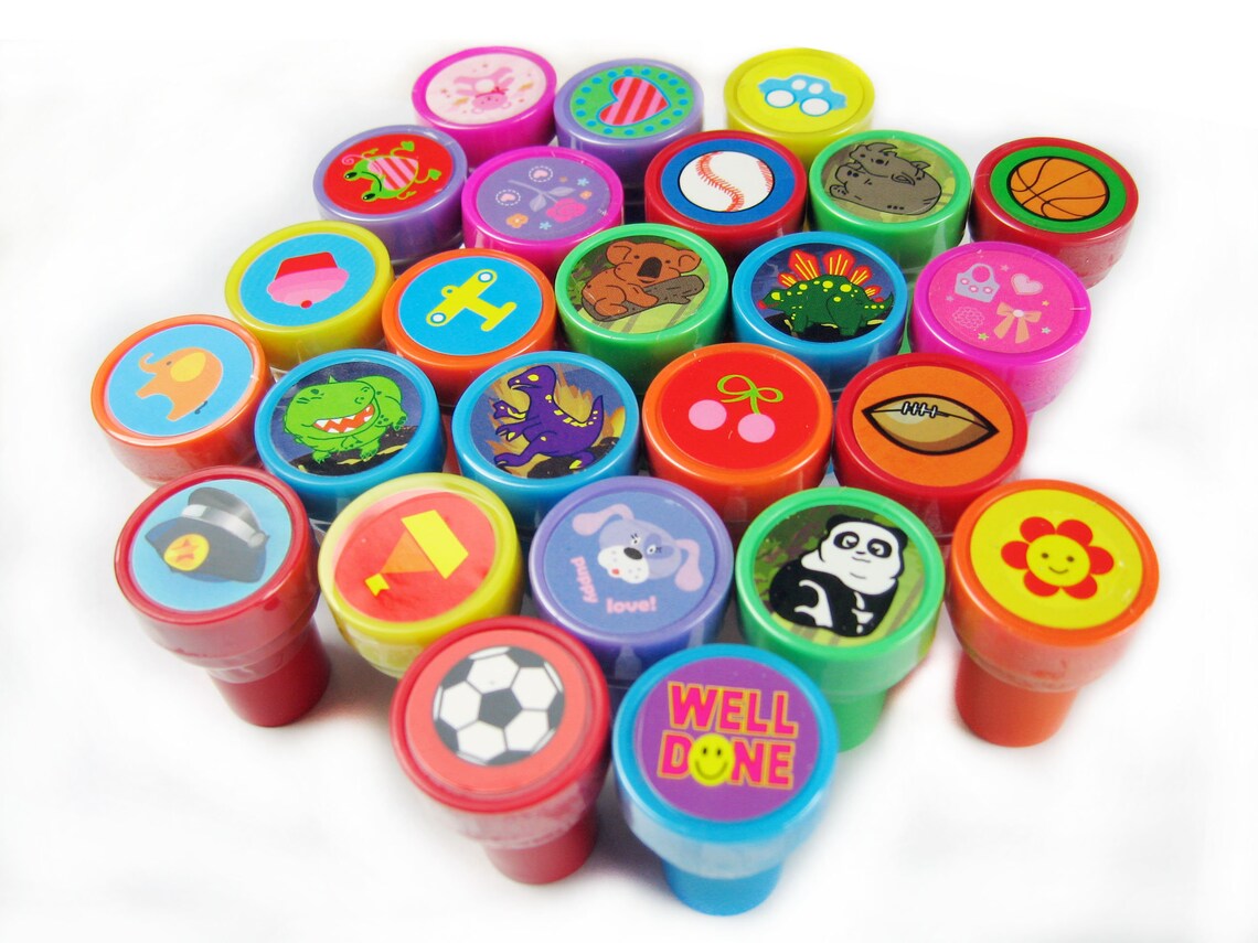 Assorted Birthday Stampers for Party Favors Party Treats, 50pcs Set - Etsy