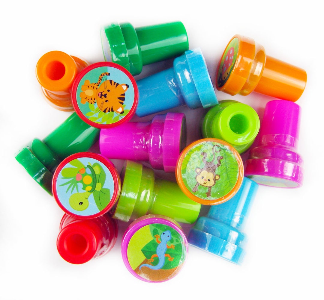 Rainforest Animal Self-inking Stampers - Gift, Scrapbooking ...