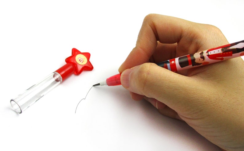 24 Pcs Circus and Carnival Multi Point Pencils - Etsy