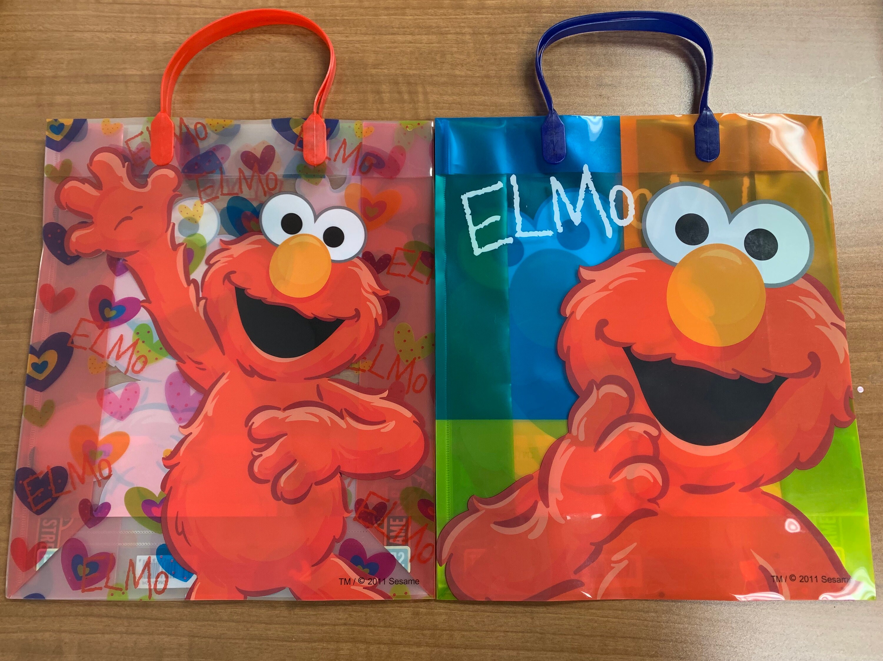 Elmo Favor Bags