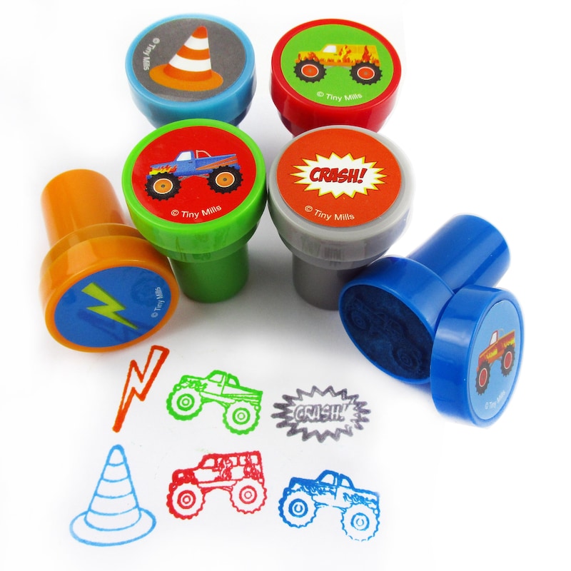 Monster Stamps - Etsy