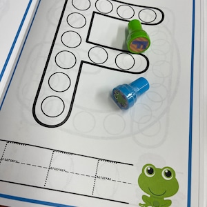 Alphabet Activity Book, Learn the Abcs - Etsy