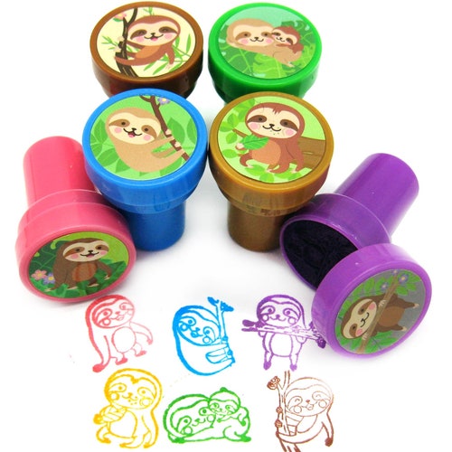 Sloth Self-inking Stampers Gift Scrapbooking | Etsy