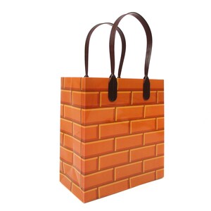 Video Game Coin Box and Brick Wall Party Favor Bag Treat Bags - Etsy