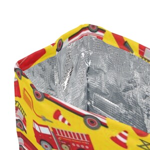 Fire Truck Firefighter Lunch Bag - Etsy