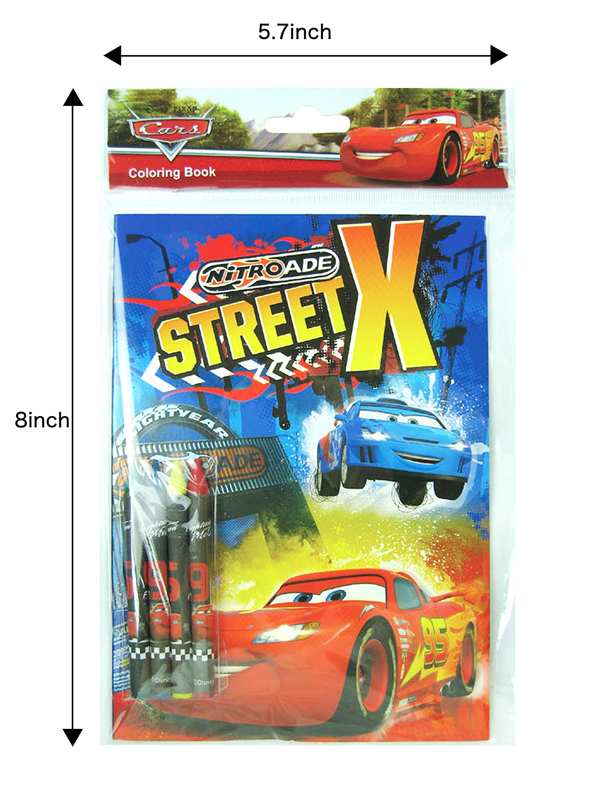 Racing Car Coloring Books With Crayons Party Favors - Etsy