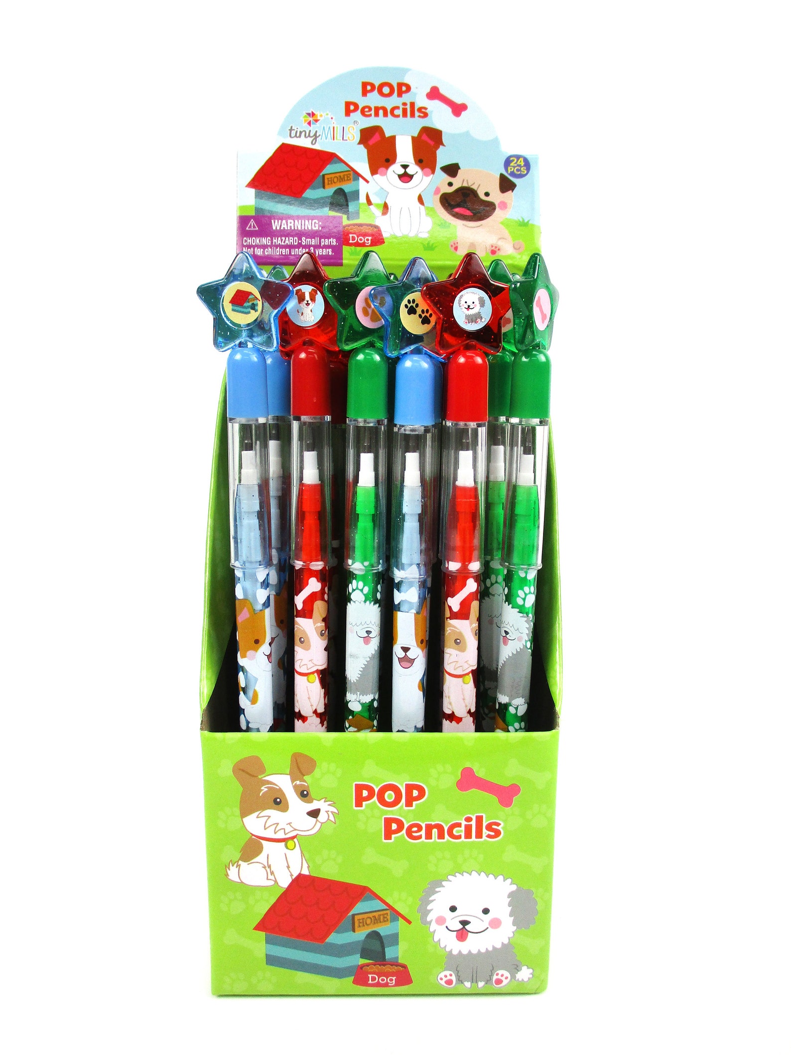 24 Pcs Dog and Puppy Multi Point Pencils - Etsy