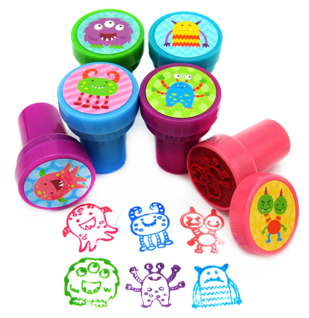 Monster Self-inking Stampers - Gift, Scrapbooking, Embellishment, Stamp ...