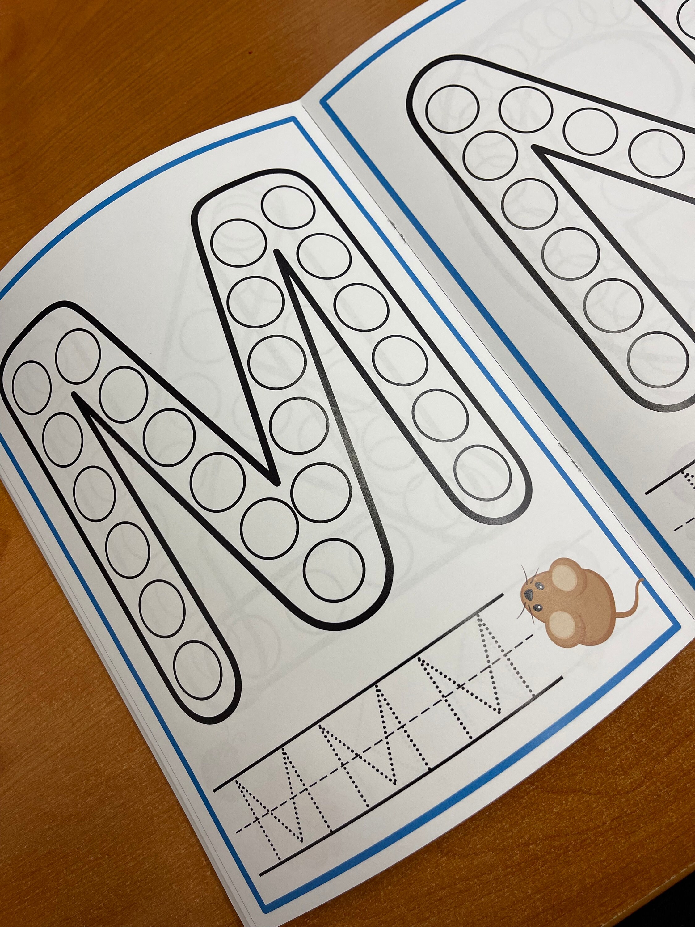 Alphabet Activity Book, Learn the Abcs - Etsy