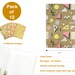 80s Themed Retro Geometric Kraft Notebooks 6 Pack Lined Travel Pocket ...