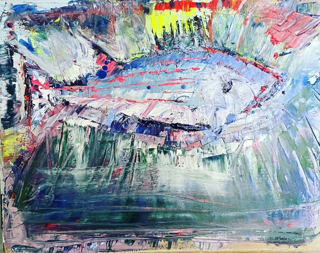 Striped Bass Painting - Oil on Canvas Original - Etsy