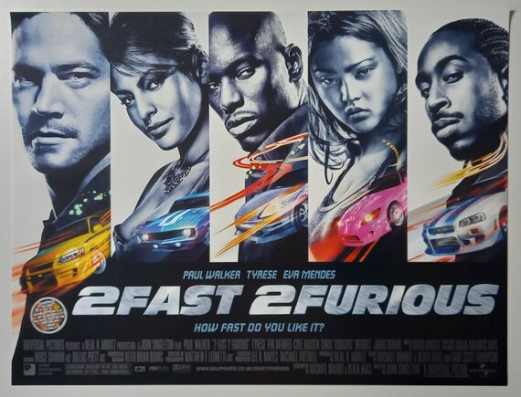 Fast And Furious 2 Movie Poster