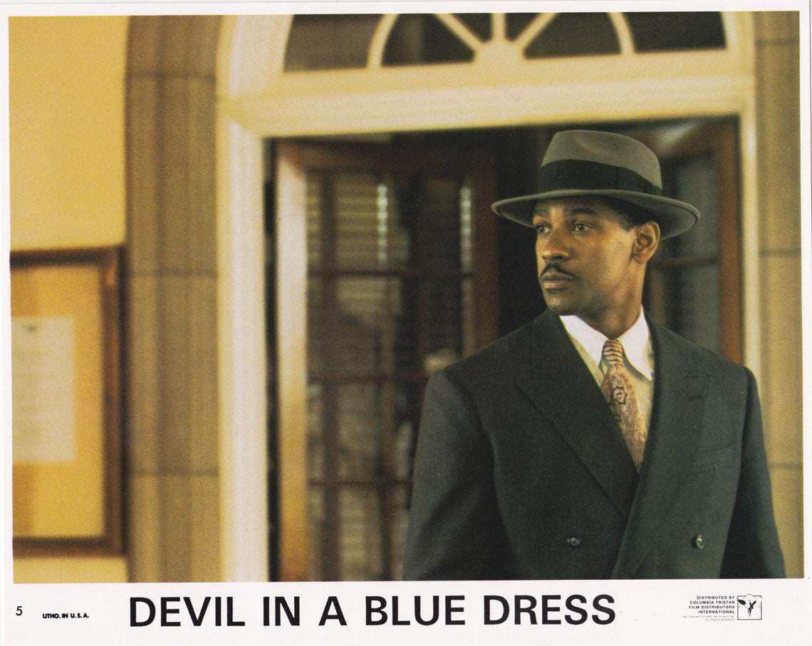 Devil in a Blue Dress 1995 Vintage Original | Etsy