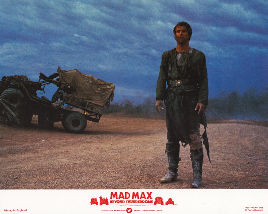 Mad Max Beyond Thunderdome 1985 Vintage Original - Etsy